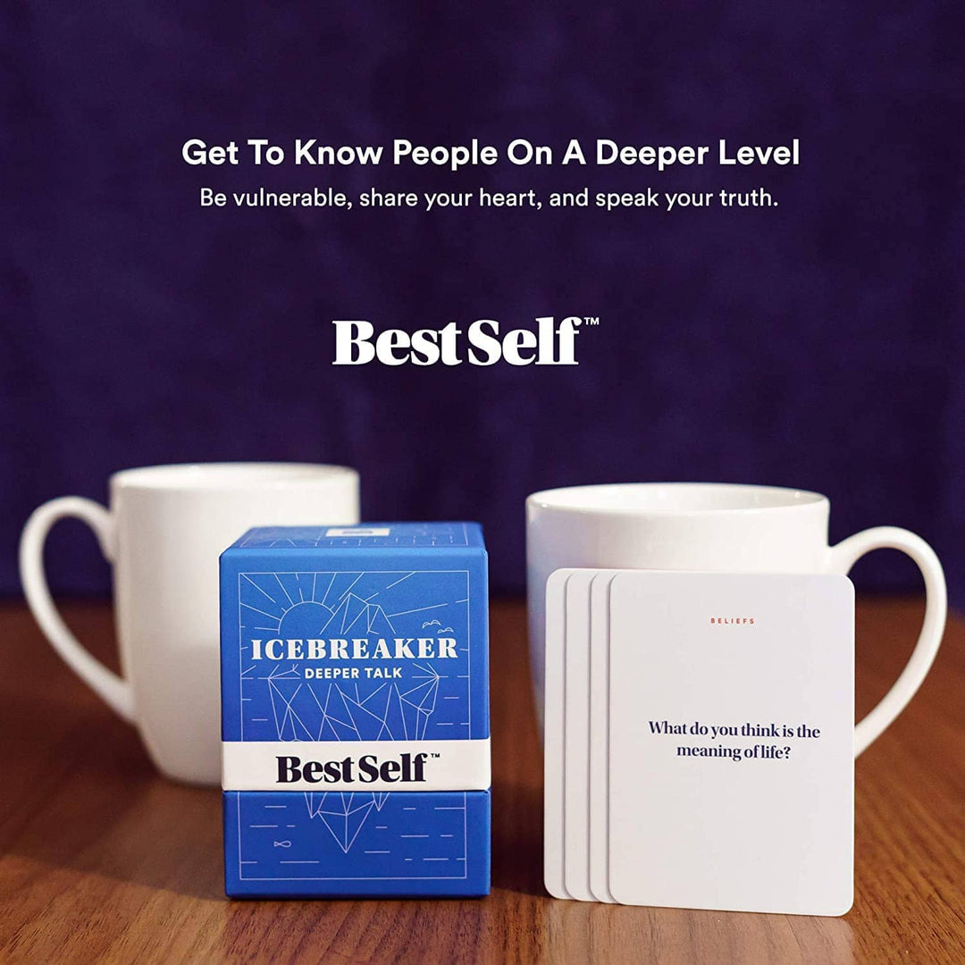Deeper Talk Deck – Engage in Meaningful Conversations – BestSelf Co.