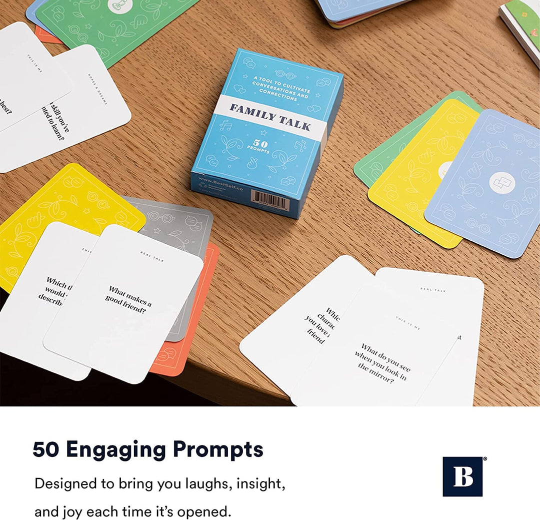 Family Talk Deck – Strengthen Bonds with Fun Conversations – BestSelf Co.