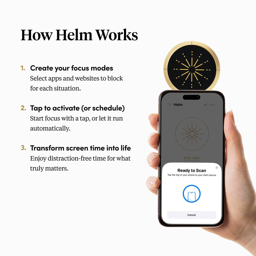 Helm: Block Distracting Apps & Limit Screen Time | BestSelf