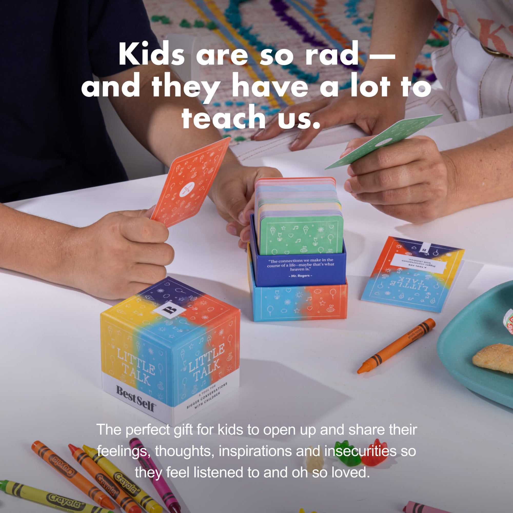 Spark Your Child's Imagination: The Little Talk Conversation Deck