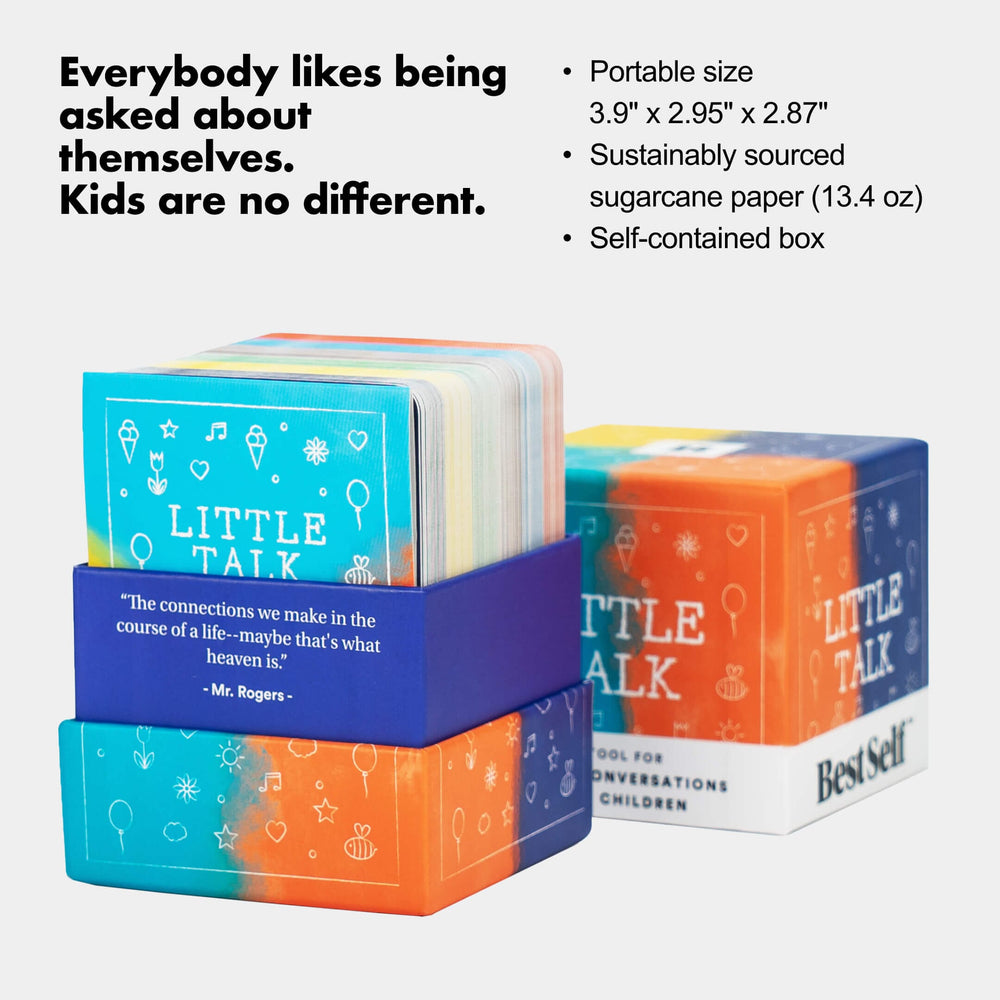 Spark Your Child's Imagination: The Little Talk Conversation Deck