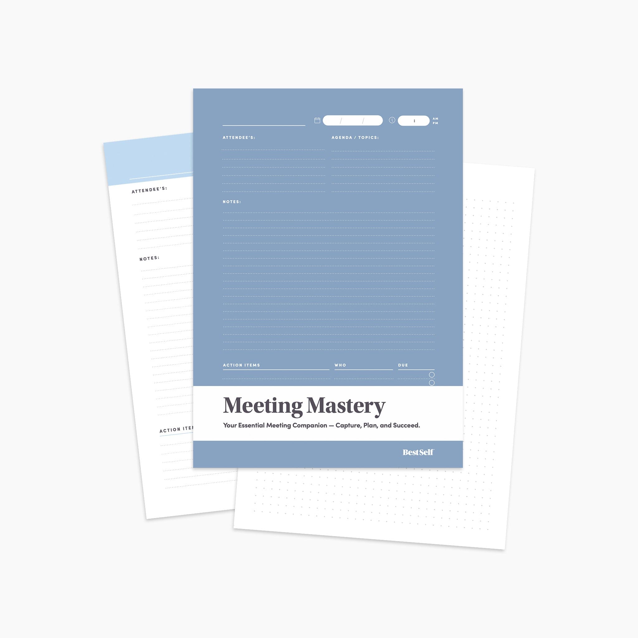 Meeting Mastery Pad – BestSelf Co.