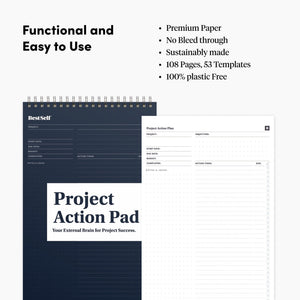 Project Action Pad - worksheet exercise | BestSelf Co.