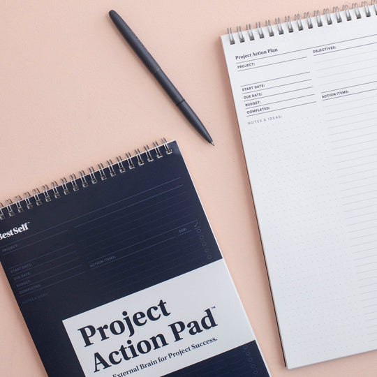 Project Action Pad: Organize Tasks and Boost Productivity – BestSelf Co.