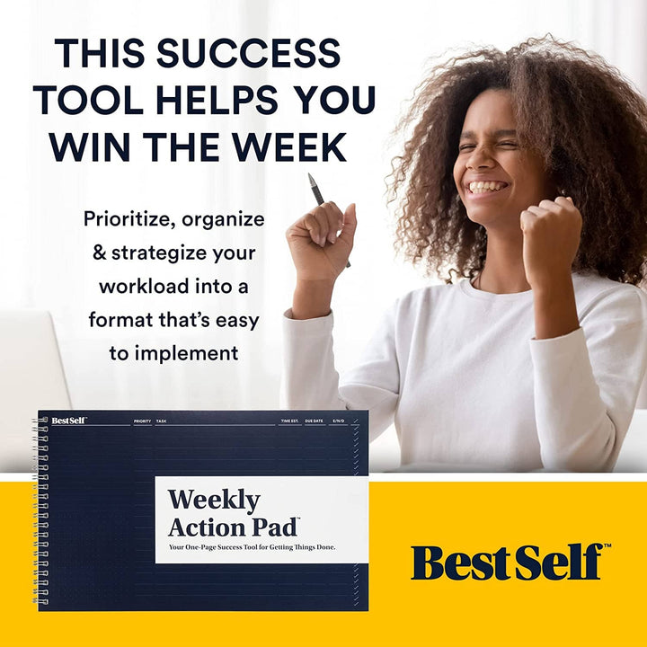 Weekly Action Planner | Organize Your Week | BestSelf – BestSelf Co.