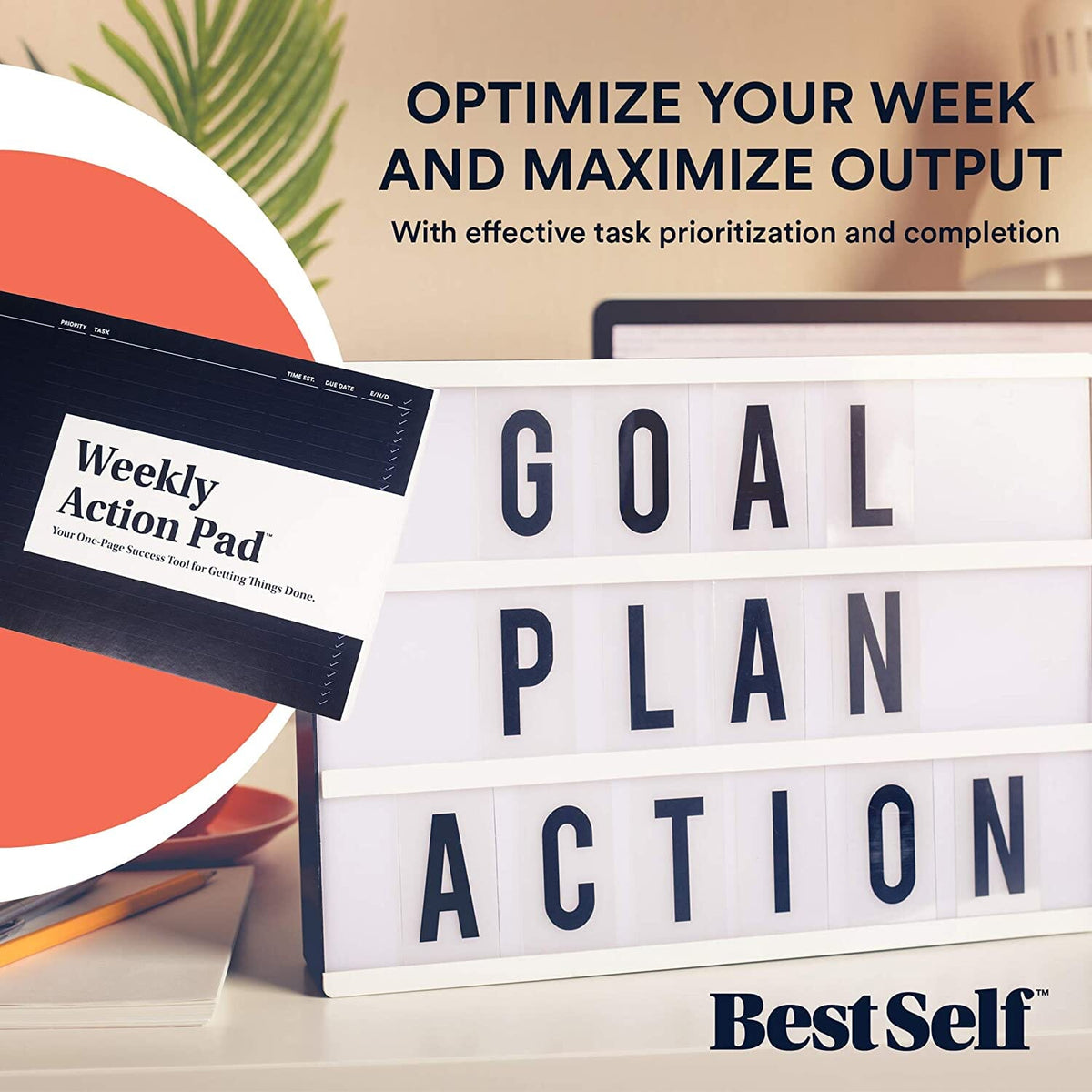 Weekly Action Pad for Effective Planning and Productivity
